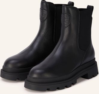 Blauer Chelsea-Boots Kimmel schwarz