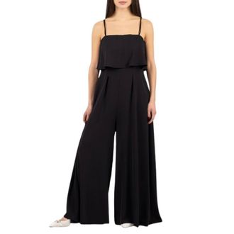 Hanita Damen, Jumpsuits & Playsuits, Schwarzk, SGr&ouml;&szlig;e