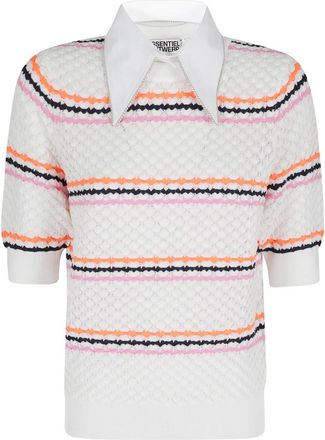 Essentiel Femme, Pulls, Multicolore, Taille: 38 FR Pull Jantasy avec col