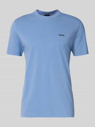 HUGO BOSS Regular Fit T-Shirt aus Baumwoll-Mix Modell TEE