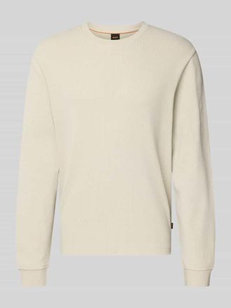 Boss Orange by Hugo Boss Regular Fit Langarmshirt aus Baumwoll-Mix Modell WE-TEMPEST