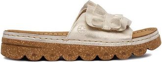 Rieker Pantoletten CEO-V8763-60 Goldfarben