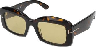 Tom Ford unisex, Accessoires, Brun, Taille: 53 MM Venetia Lunettes de soleil