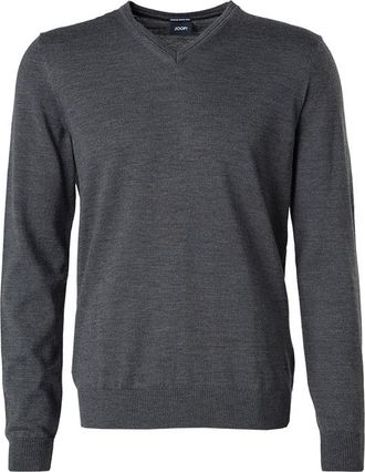 Joop Herren Pullover grau unifarben