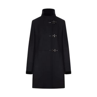 Fay Femme, Manteaux, Noir, Taille: 40 FR Virginia 3 Ganci