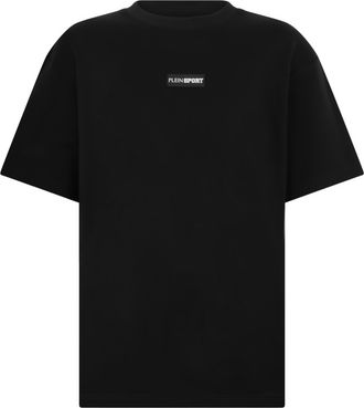 Plein Sport Slub Cotton T-Shirt Scratch