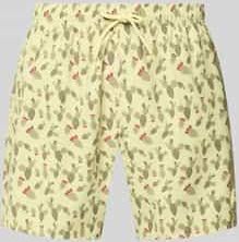 Colmar Regular Fit Badehose mit Allover-Motiv-Print