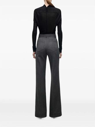 Victoria Beckham Asmel Trousers - Gray