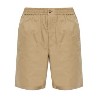 Ami Homme, Shorts, Brun, Taille: M Cotton Shorts With Pockets
