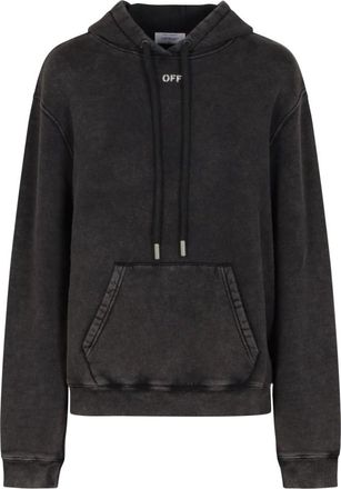 Off-white Femme, Sweatshirts et sweats &agrave; capuche, Noir, Taille: 40 FR Arrow Confetti Pkt Reg Sweat &agrave; capuche