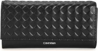 Calvin Klein Compagnon damass&eacute; cuir PU Femme