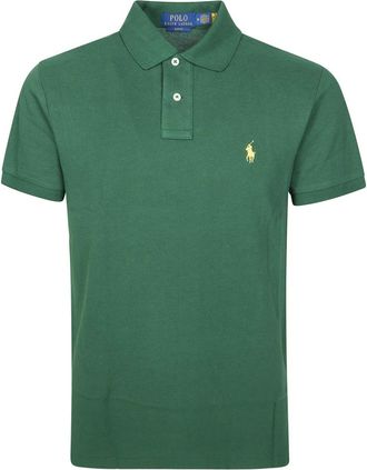 Polo Ralph Lauren Homme, Tops, Vert, Taille: XL Polo Slim Fit