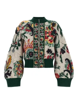 sacai Manteau Au Genou - Multicolore