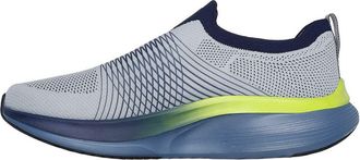 Skechers Go Walk Max Walker Constantine Sneaker f&uuml;r Herren, Grau/Limette, 39.5 EU