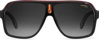 Carrera Sonnenbrillen CARRERA CARRERA 1001/S 80S BLACK WHITE 62/11/140 Herren