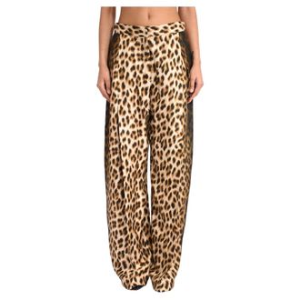 Sportmax Femme, Pantalons, Multicolore, Taille: 36 FR Wide Pantalons