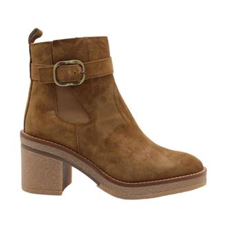 Alpe Stilvolle Stiefeletten - - Shoes - Damen - Braun - 37 EU