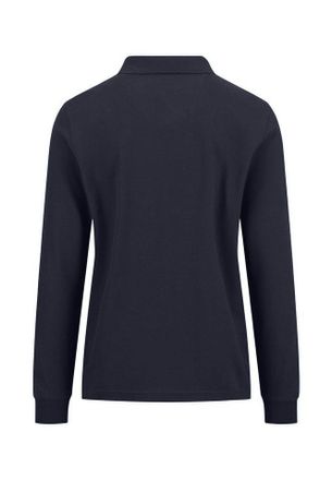 Fynch-Hatton Langarmshirt mit Logo-Stickerei und Polokragen