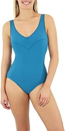 Janine Robin Maillot de Bain 1 pièce Grande Taille Sculptant Piscine Liner 50F