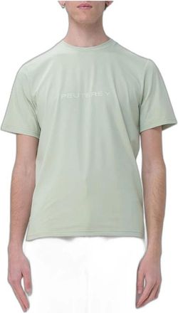 Peuterey Logo-Print T-Shirt - - Tops - Herren - Gr&uuml;n - XL