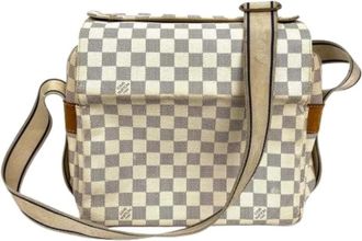 Louis Vuitton Pre-owned Damier Azur Schultertasche - - Pre-owned - Damen - Beige - ONE SIZE