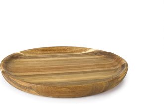 Ibili Teller aus Akazienholz mit Ölbeschichtung, 26 cm