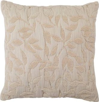 Atmosphera Atmosphera - Coussin Motif Jacquard lehto Coton Lin 50x50cm