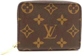 Louis Vuitton Porte-monnaie Monogram Pre-owned - Femme - Pre-owned - Brun - Taille: ONE Size