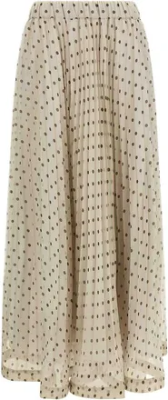 P.A.R.O.S.H. P. A.R. O.S. H. Jupe Midi - Beige