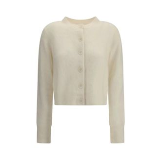 Lisa Yang Femme, Pulls, Blanc, Taille: 40 FR Azalea Cardigan