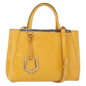Fendi Pre-owned Lederhandtasche - - Pre-owned - Damen - Gelb - ONE SIZE