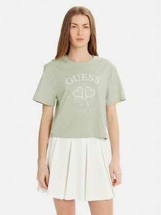 Guess T-Shirt V5GI04 I3Z14 Gr&uuml;n Regular Fit