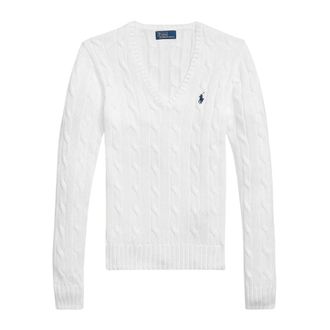 Polo Ralph Lauren Damen, Strickwaren, Wei&szlig;, SGr&ouml;&szlig;e
