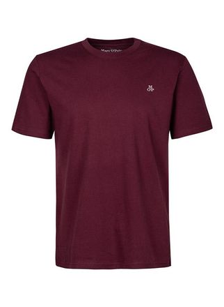 Marc O'Polo Herren T-Shirt rot Baumwolle