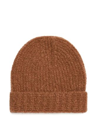 Alanui Gestrickte Beanie - Braun