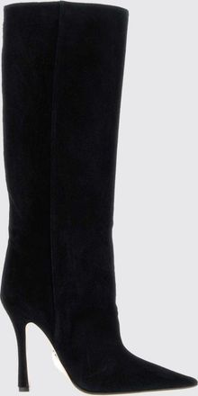 Gucci Bottes hautes Naomi en daim avec talon aiguille