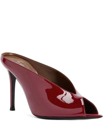 Giuseppe Zanotti sandales Intriigo 90 mm à bout ouvert - Rouge