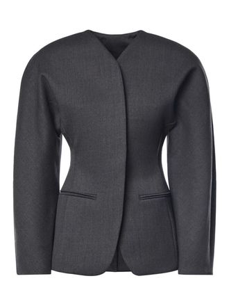 Jacquemus Blazer - Gris Fonc&eacute;