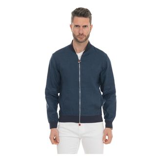 Kiton Herren, Jacken, Blau, 3XLGr&ouml;&szlig;e