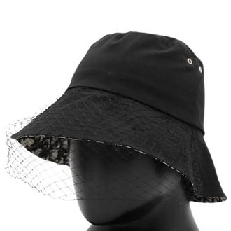 Dior Chapeau Bob Oblique Trotter Pre-owned - Femme - Pre-owned - Noir - Taille: ONE Size