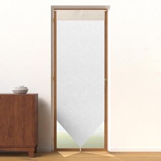 Soleil d'Ocre Vorhang f&uuml;r T&uuml;r Fenster aus Reiner Baumwolle, 70 x 200 cm, Elena