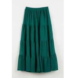 Twinset Maxirock - - Skirts - Damen - Gr&uuml;n - M