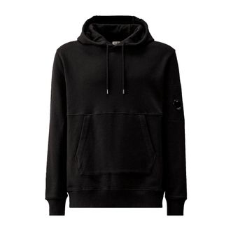 C.P. Company Schwarzer K&auml;nguru Hoodie Sweatshirt Exklusives Design - - Sweatshirts & Hoodies - Herren - Schwarzk - L