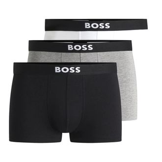 HUGO BOSS Trunk 3P One - - Underwear - Herren - Mehrfarbig - 2XL