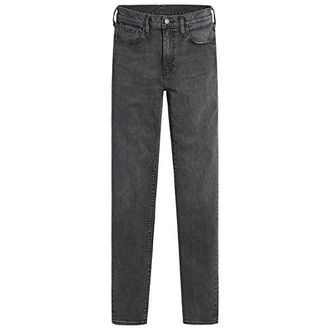 Levi's 514 Straight Jeans Homme Dark Gray Worn In (Gris) 34 34