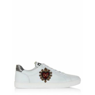 Dolce & Gabbana Homme, Chaussures, Blanc, Taille: 42 EU Baskets Homme Blanc Confortable Style Moderne
