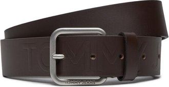 Tommy Jeans Herrengürtel Tjm Finley 3.5 AM0AM12044 Braun