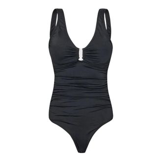 Ralph Lauren Einteiliger Badeanzug - - Swimwear - Damen - Schwarzk - XS