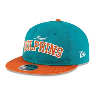 New Era Casquette Miami Dolphins NFL Historique - unisex - Accessoires - Bleu - Taille: M/L