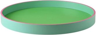 Giftcompany Produktbild Spa, Tablett, M, rund (35x3,5x35cm), 3 farbig, neon grün/Mint/neon pink, 35x3,5x35cm